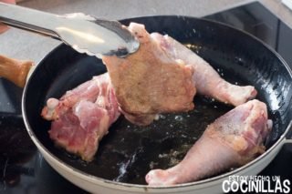 Receta de pollo a la naranja