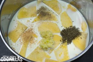 Receta de colinabo gratinado estilo « gratin dauphinois