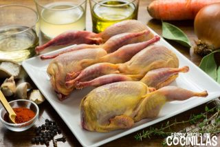 Receta de codornices en escabeche