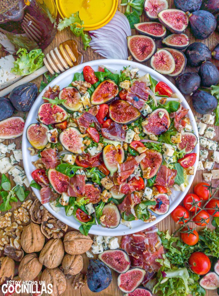 Receta De Ensalada Con Higos Jamón Y Queso Deliciosa Ensalada Con
