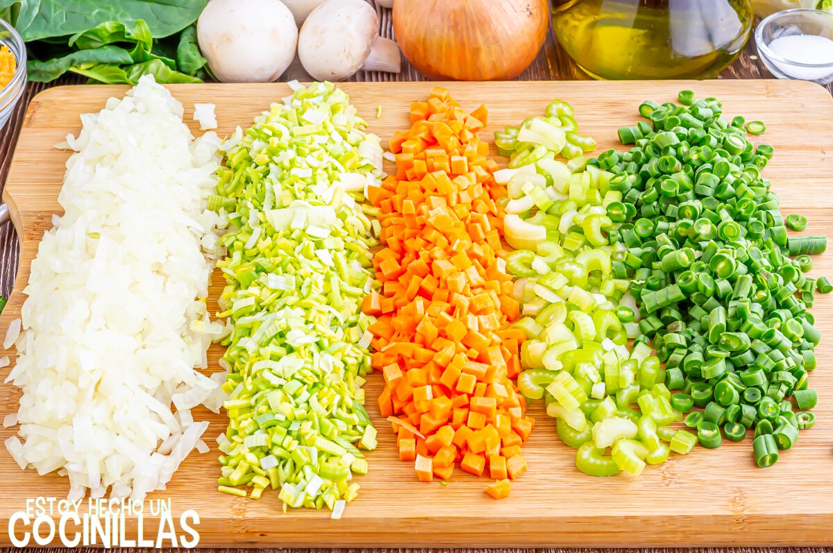Receta de sopa de verduras